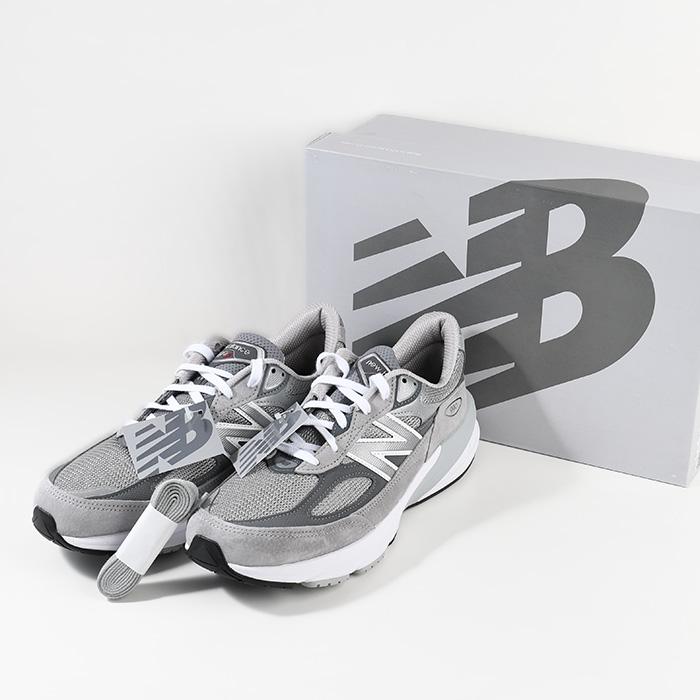 NEW BALANCE ニューバランス スニーカー シューズ M990 Made in USA 990v6 GL6 メンズ グレー ローカット ランニ : nb-m990 : セレクトショップ ...