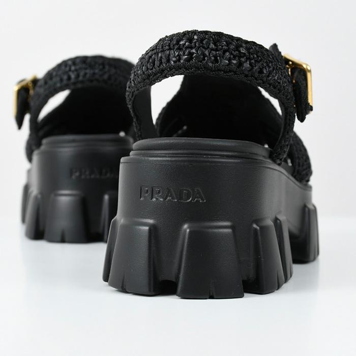PRADA プラダ ケージサンダル モノリス クロシェ 1X138 3L8W PRADA プラダ ケージサンダル モノリス クロシェ 1X138 3L8W