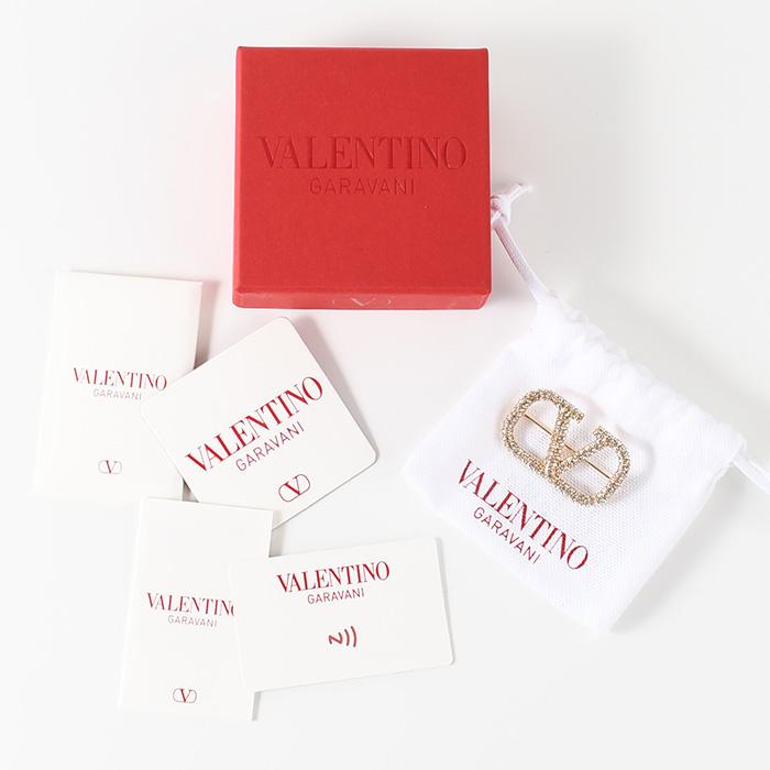 VALENTINO ヴァレンティノ ブローチ アクセサリー Vロゴ VALENTINO ヴァレンティノ ブローチ アクセサリー Vロゴ