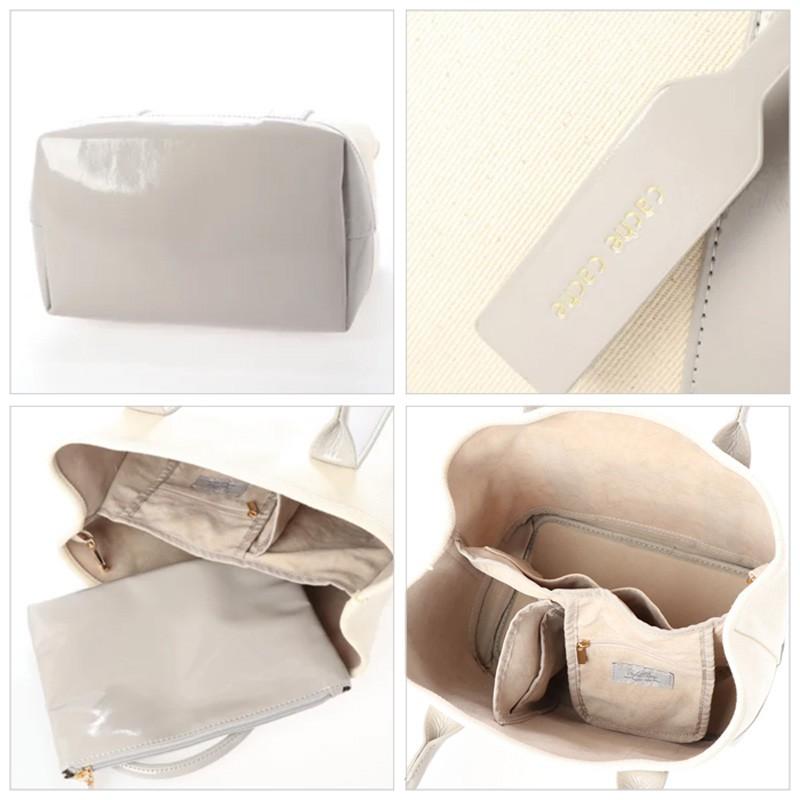 cache カシュカシュ トートバッグ パーテーションエナメル付属トートバッグ 01-00-68410 cachecache ママバッグ : セレクトショップムー Yahoo!店 - 通販 ...