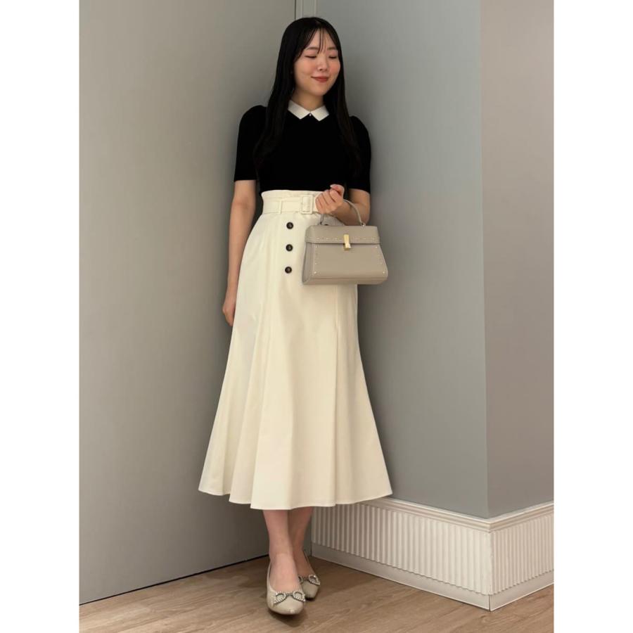 CELFORD（セルフォード） SALE30%OFF シルクブレンド衿付きニットプル