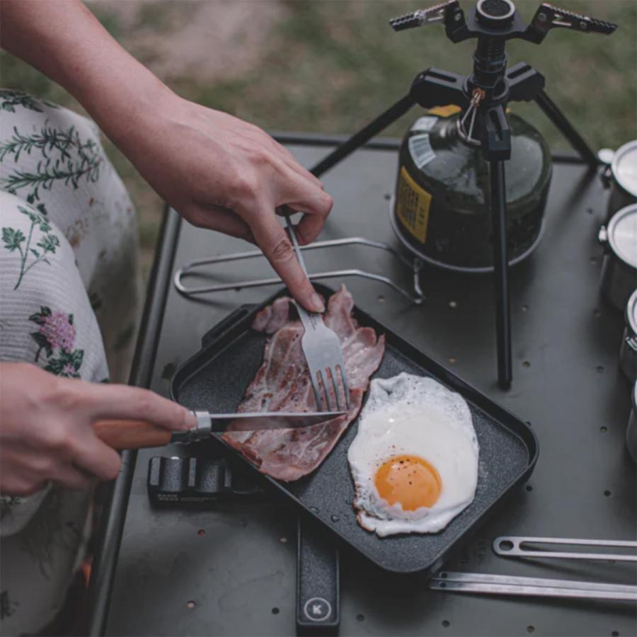 KINOX MULTI-FIT COATING GRILL PAN/マルチフィットコーティンググリルパン ki24a035 アウトドア ...