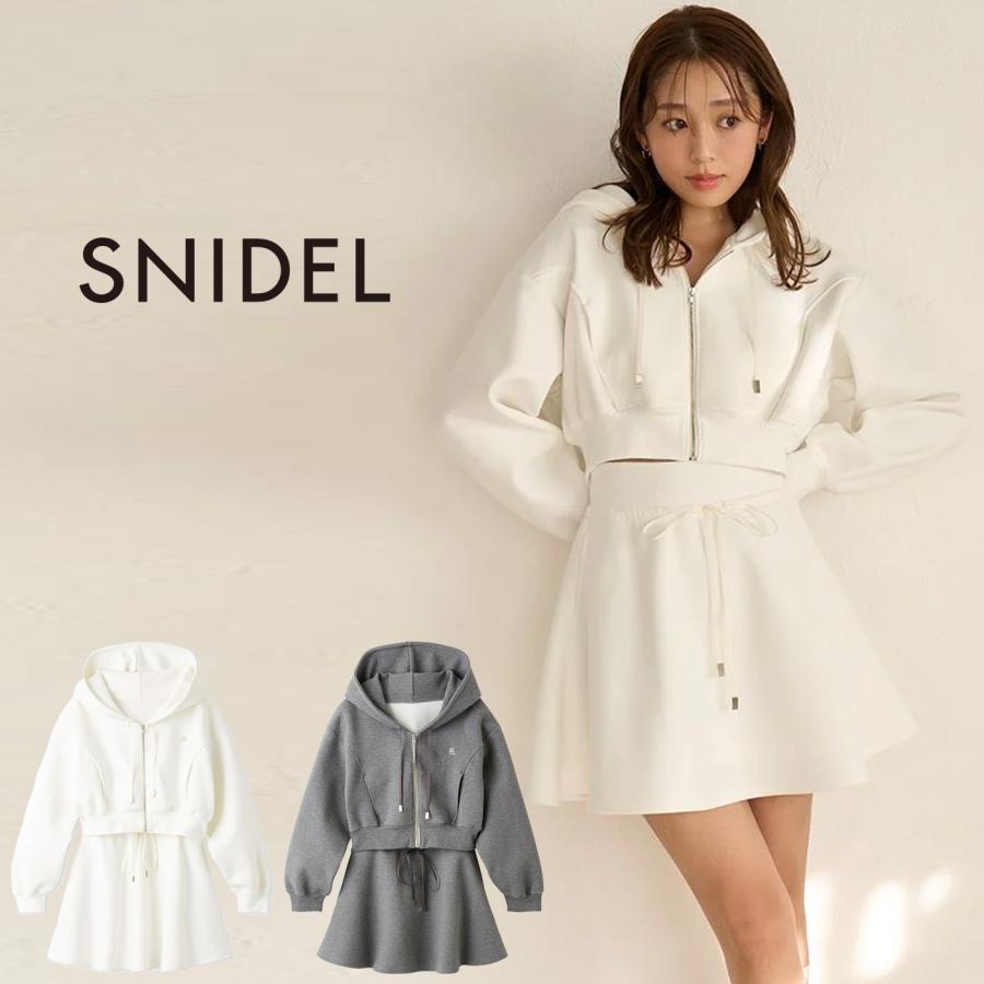 SNIDEL SALE10%OFF スナイデル スウェットミニセットアップ swco251135 レディース セットアップ ミニ丈スカート パーカー : セレクトショップムー Yahoo!店 ...