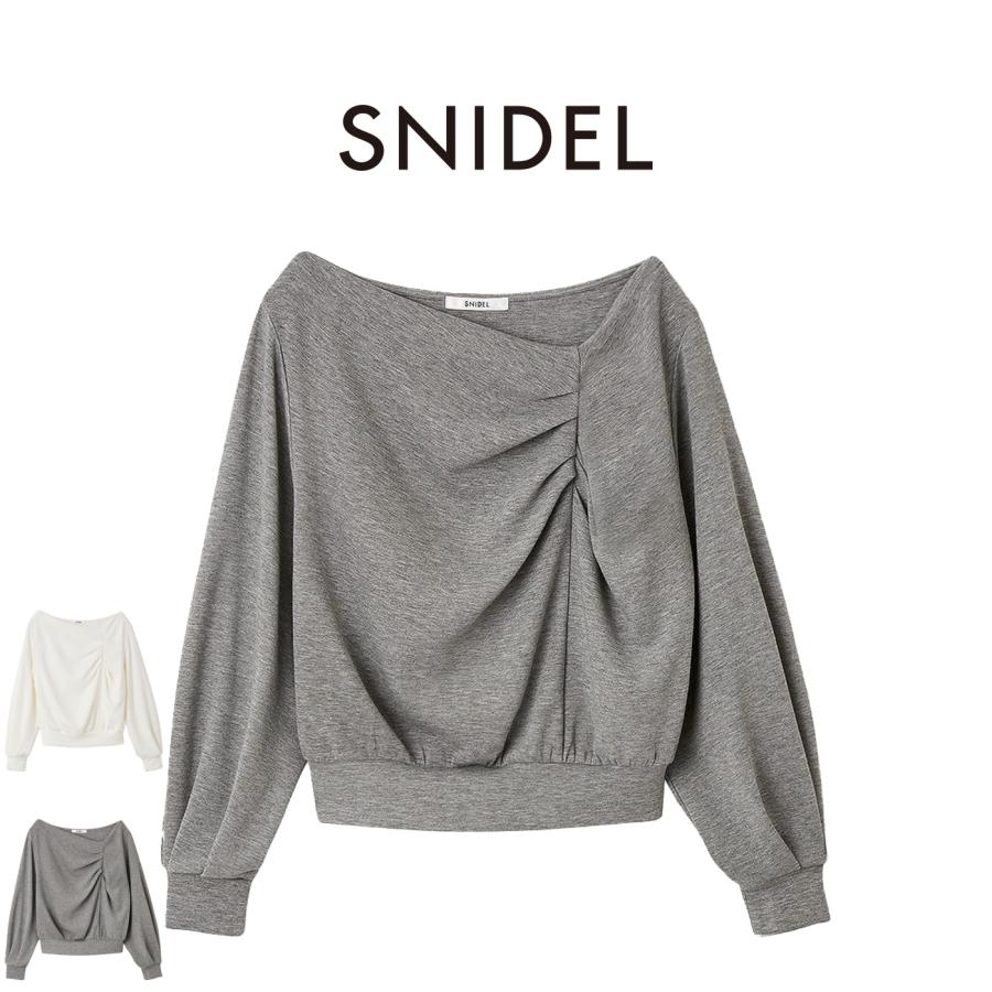 SNIDEL スナイデル タックディテールスウェットプルオーバー swct254213 レディース トップス 長袖 2025秋 : セレクトショップムー Yahoo!店 - 通販 ...
