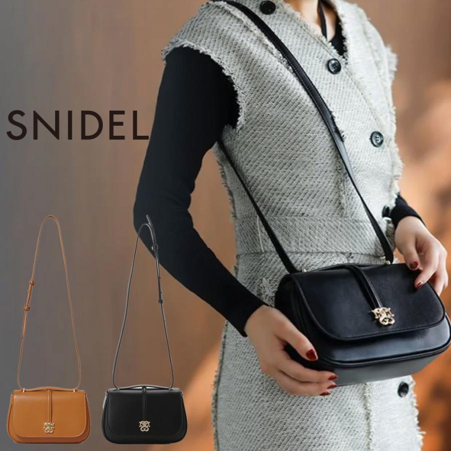 SNIDEL SALE10%OFF スナイデル ラウンドフラップバッグ swgb251612 レディース 鞄 BAG ショルダーバッグ お ...