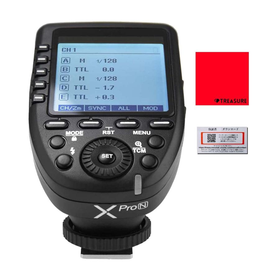 日本正規 Godox Xpro-N XproN フラッシュトリガー Nikon ニコン対応 TTL 2.4G 1/8000s HSS 送信機 [ : セレクトショップSakura - 通販 ...