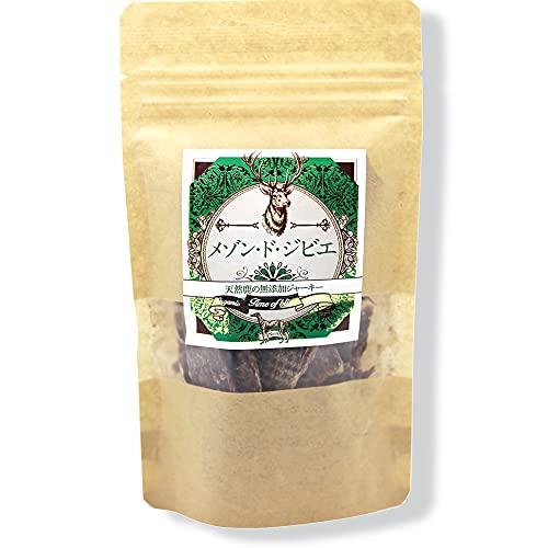 犬用 おやつ 無添加 ジャーキー 食いつき 国産 鹿肉 100% 無保存料 低アレルゲン メゾンドジビエ (135g(3袋セット)) : saku4060b3df6f4420 : セレクト ...