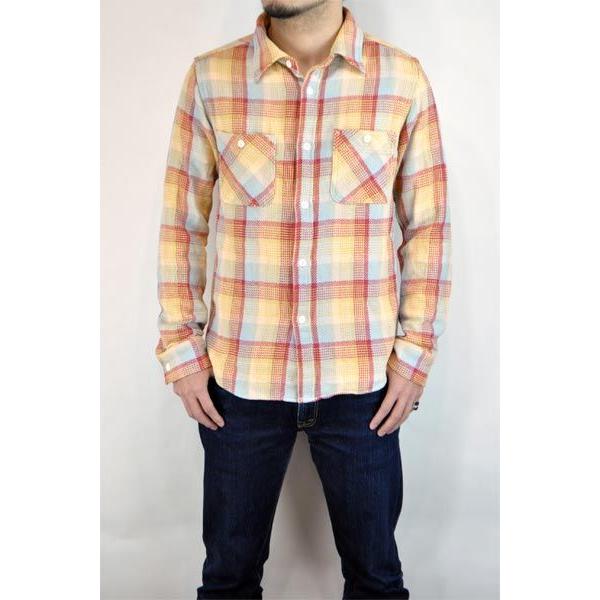 FIVE BROTHER(ファイブブラザー)151395 HEAVY FLANNEL WORK SHIRTS L/S ヘビー フランネル ...
