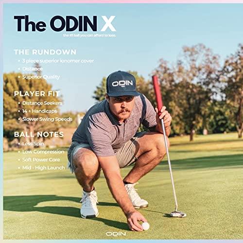Odin Golf | 男女兼用 ゴルフボール | 遠くまでコントロールするのに最適 | ゴルフボールの修正 | ボールバルク | Od 並行 ...