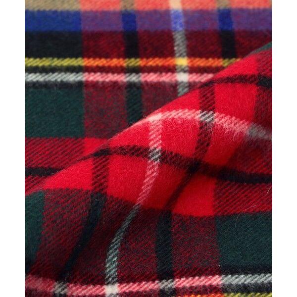 SHIPS（シップス） 【SHIPS別注】JOHNSTONS:カシミヤチェックストール