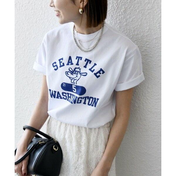 SHIPS for women / シップスウィメン Champion:〈洗濯機可能〉クルーネック カレッジ ロゴ TEE 25SS : タカシマヤファッションスクエア - 通販 ...