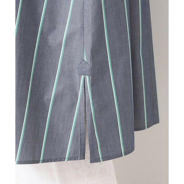 Dessin（デッサン） 【洗える】オリジナルストライプ柄シャツ