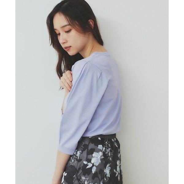 index / インデックス 《7color/XS-LLsize》クルーネックデザインスリーブニット【洗濯機洗い可】 : タカシマヤファッションスクエア - 通販 - Yahoo!ショッピング