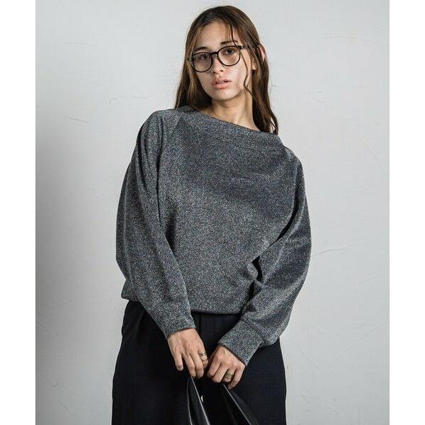 MAYSON GREY / メイソングレイ ラメ裏毛ボートネックプルオーバー≪手洗い可能≫ : タカシマヤファッションスクエア - 通販 - Yahoo!ショッピング