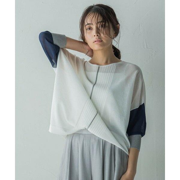 MAYSON GREY / メイソングレイ バイカラースリーブニットプルオーバー≪手洗い可能≫ : タカシマヤファッションスクエア - 通販 - Yahoo!ショッピング