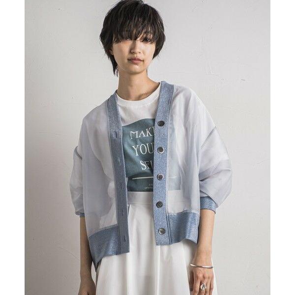 MAYSON GREY / メイソングレイ 【WEB限定】オーガンジーラメカーディガン ≪洗濯機で洗える≫ : タカシマヤファッションスクエア - 通販 - Yahoo!ショッピング