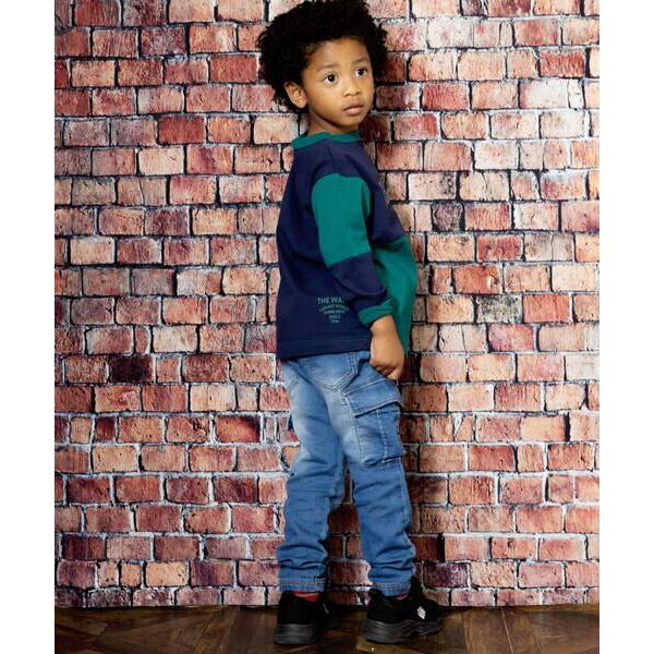 WASK（ワスク） 【お揃い】刺しゅうカーゴスキニーデニムニットパンツ(100~160cm) : タカシマヤファッションスクエア - 通販 - Yahoo!ショッピング