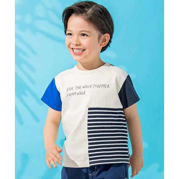 WASK / ワスク クレイジー配色ボーダーバスク天竺Tシャツ(100~160cm) : 00001004761355-64105 : タカシマヤファッションスクエア - 通販 - Yahoo ...