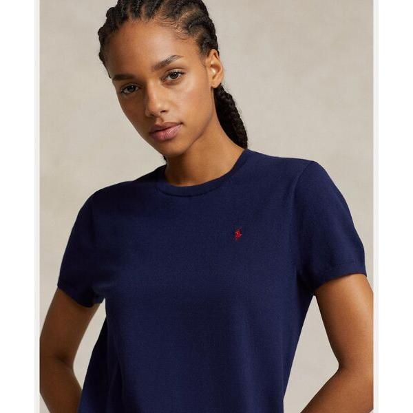 POLO RALPH LAUREN / ポロ ラルフ ローレン コットンブレンド ショートスリーブ セーター : タカシマヤファッションスクエア - 通販 - Yahoo!ショッピング