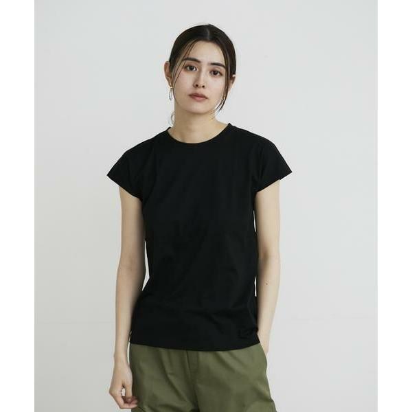 INED / イネド フレンチスリーブTシャツ《スビン綿MIX天竺/A-GIRL’S 》 : タカシマヤファッションスクエア - 通販 - Yahoo!ショッピング