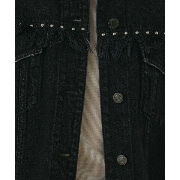 GRACE CONTINENTAL（グレースコンチネンタル） フリンジスタッズデニム