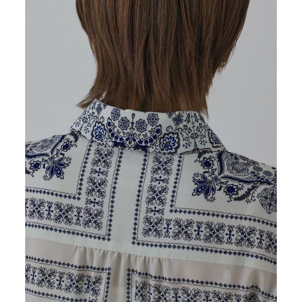 GRACE CONTINENTAL（グレースコンチネンタル） バンダナプリントシャツ