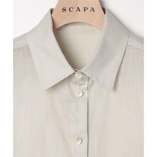 SCAPA / スキャパ スラブローンチュニックブラウス : タカシマヤファッションスクエア - 通販 - Yahoo!ショッピング