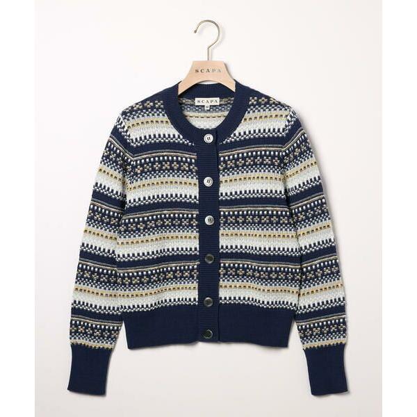 SCAPA / スキャパ プランタンフェアアイルカーディガン : タカシマヤファッションスクエア - 通販 - Yahoo!ショッピング