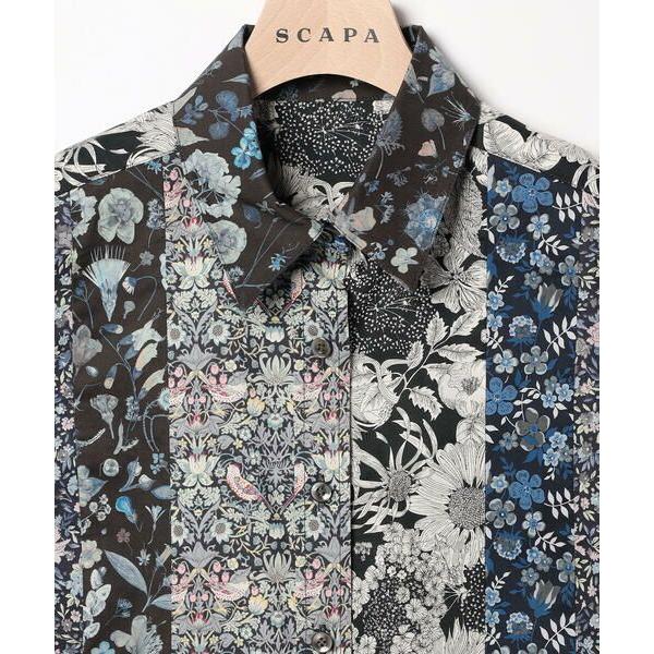 SCAPA（スキャパ） Liberty Printパッチワーク2ブラウス : タカシマヤファッションスクエア - 通販 - Yahoo!ショッピング