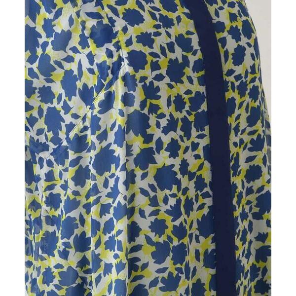 HIROKO BIS / ヒロコビス シフォンフラワーデザインワンピース /洗濯機