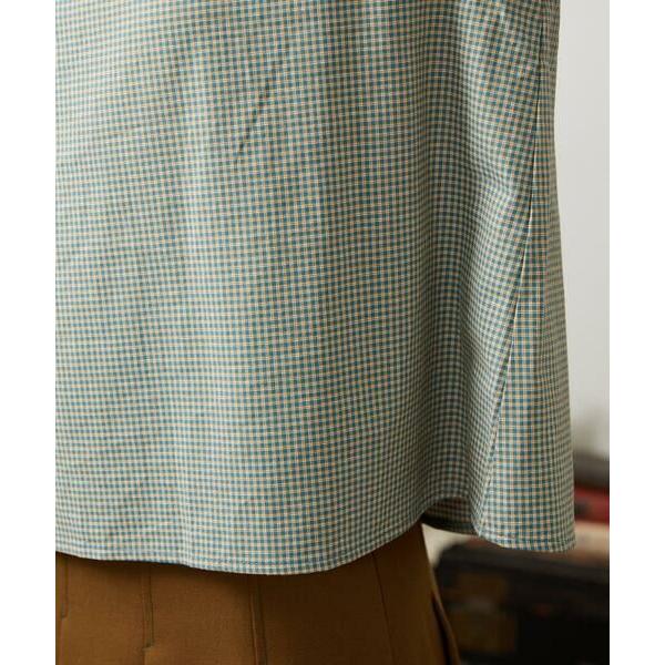 Jocomomola（ホコモモラ） 【2WAY】Flor pequena チェックフラワー刺繍