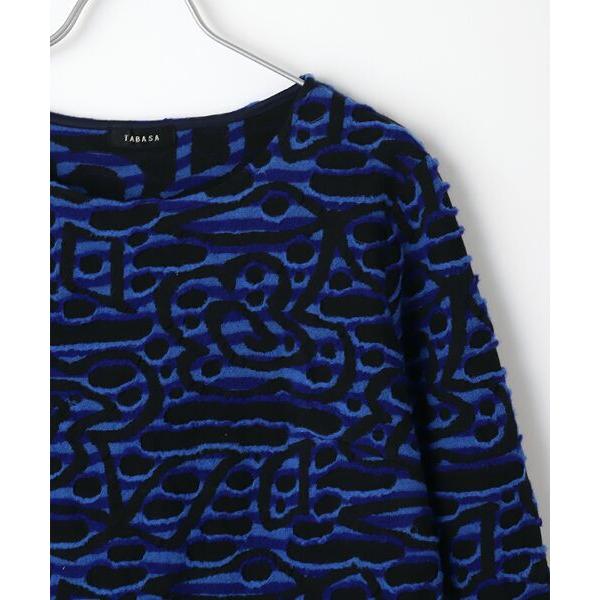 TABASA / タバサ 線描きフラワージャガードチュニック : タカシマヤファッションスクエア - 通販 - Yahoo!ショッピング