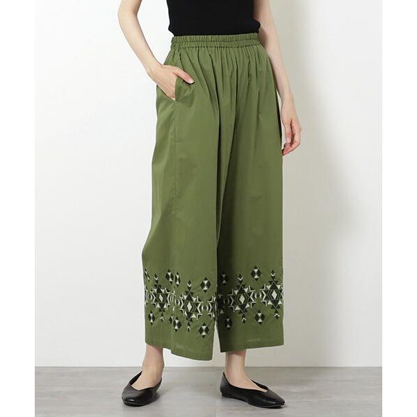 TABASA / タバサ インドコットン×オルテガ刺繍パンツ : タカシマヤファッションスクエア - 通販 - Yahoo!ショッピング