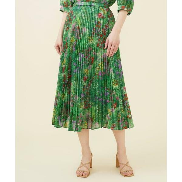 Sybilla / シビラ グリーンヴィンテージフラワープリントスカート : タカシマヤファッションスクエア - 通販 - Yahoo!ショッピング