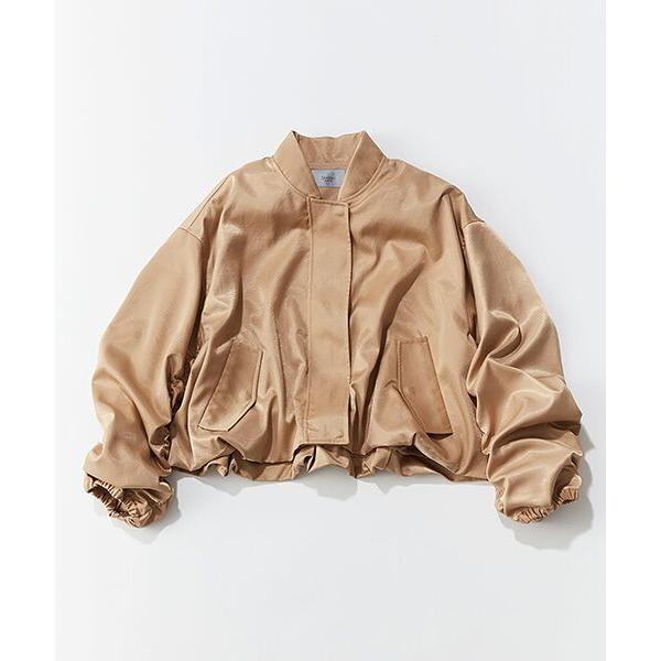 SEASON STYLE LAB / シーズンスタイルラボ サテンギャザーブルゾン : タカシマヤファッションスクエア - 通販 ...