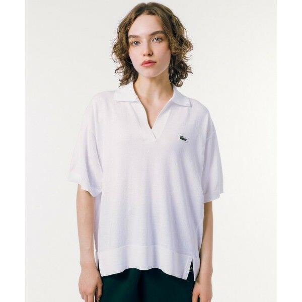 LACOSTE / ラコステ オーバーサイズ スキッパーニットポロシャツ : タカシマヤファッションスクエア - 通販 - Yahoo!ショッピング