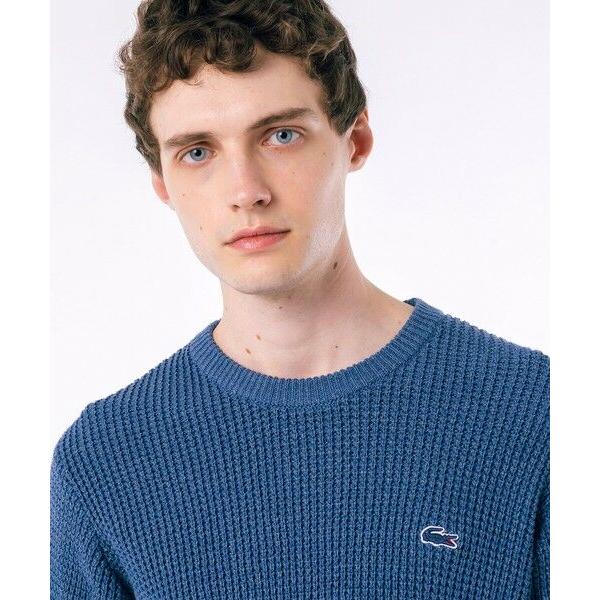 LACOSTE（ラコステ） ヘザーカラーリングワッフルニット / メランジ