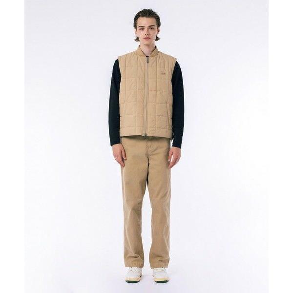 LACOSTE（ラコステ） 撥水 防風 2WAY 袖 着脱可 キルティング ナイロン