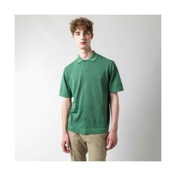 LACOSTE / ラコステ ハイゲージニットオープンカラーシャツ : タカシマヤファッションスクエア - 通販 - Yahoo!ショッピング