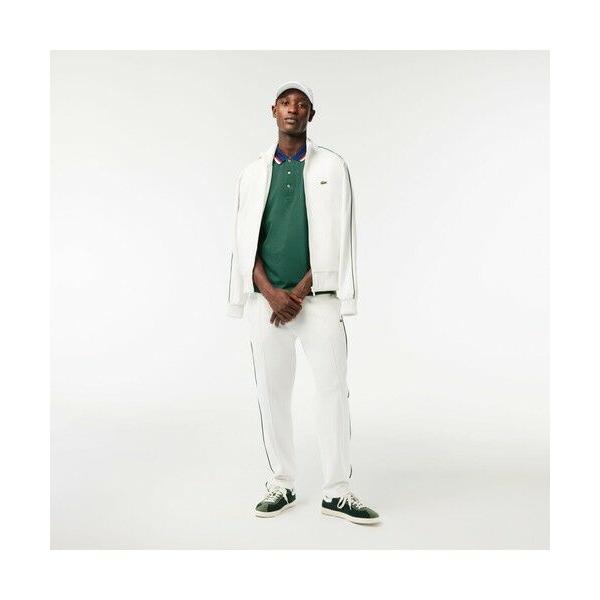 LACOSTE / ラコステ 配色ボーダーリブニット鹿の子地ポロシャツ : タカシマヤファッションスクエア - 通販 - Yahoo!ショッピング