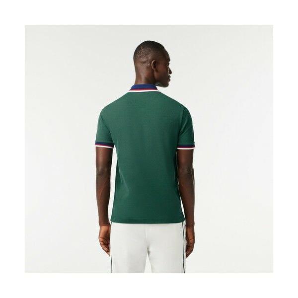 LACOSTE / ラコステ 配色ボーダーリブニット鹿の子地ポロシャツ : タカシマヤファッションスクエア - 通販 - Yahoo!ショッピング