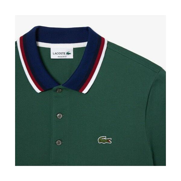 LACOSTE / ラコステ 配色ボーダーリブニット鹿の子地ポロシャツ : タカシマヤファッションスクエア - 通販 - Yahoo!ショッピング