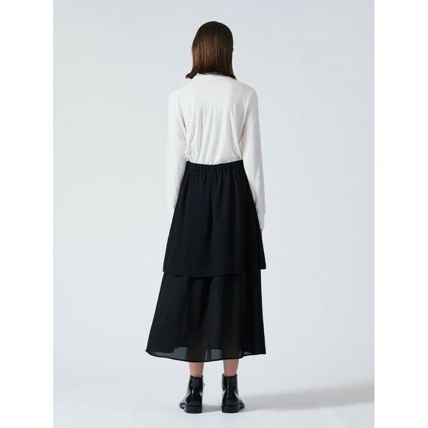 サカイ sacai 21SS Embroidery Lace Skirt プリーツスカート ロング