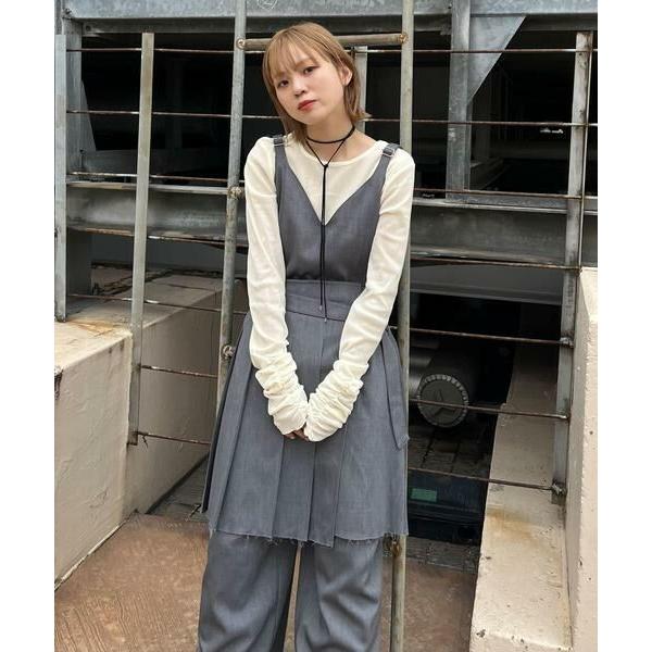 KBF / ケービーエフ プリーツスカートSETサロペット : タカシマヤファッションスクエア - 通販 - Yahoo!ショッピング