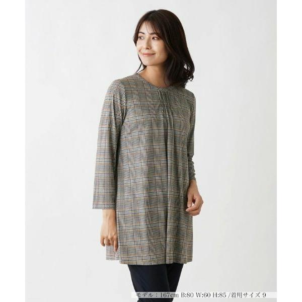 Leilian / レリアン グレンチェックカットソー : タカシマヤファッションスクエア - 通販 - Yahoo!ショッピング