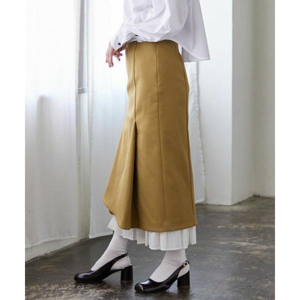 LANVIN en Bleu / ランバン オン ブルー プリーツヘム2wayスカート