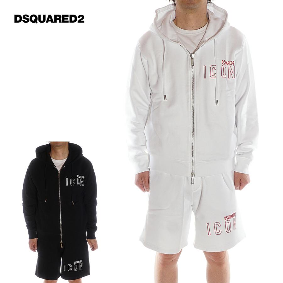 DSQUARED2 ICON ディースクエアード ジップパーカー DSQUARED2 ICON ディースクエアード ジップパーカー