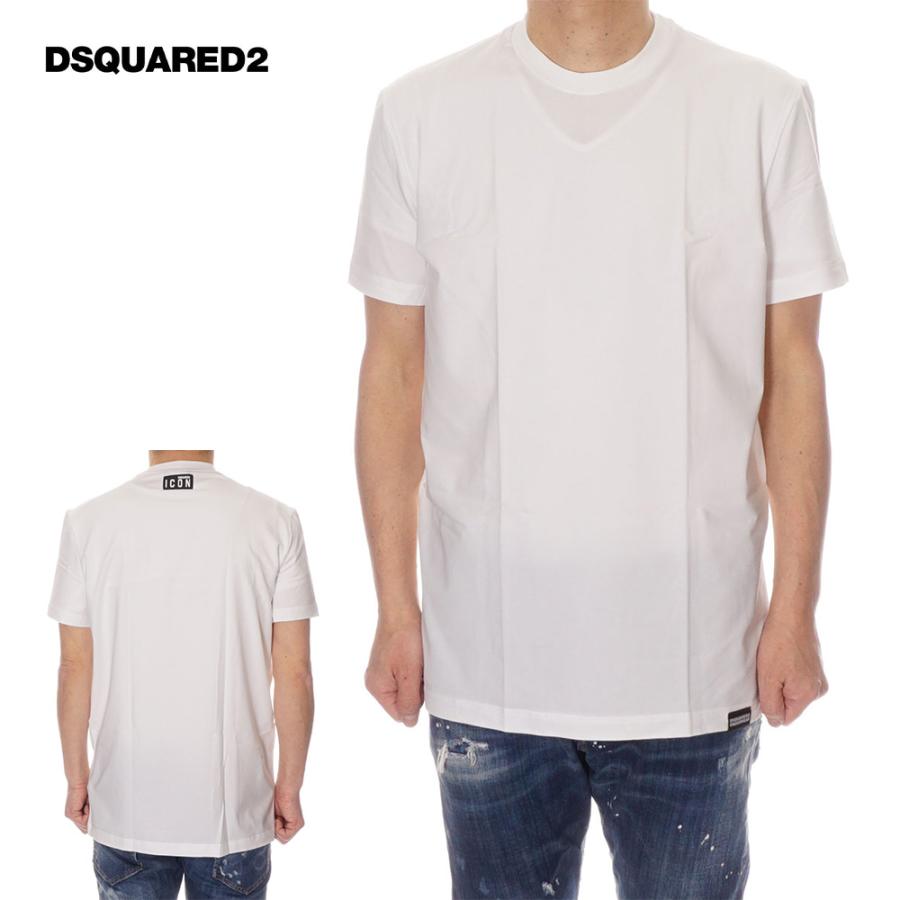 DSQUARED2 ICON ディースクエアード アンダーウェアライン UNDER WEAR Tシャツ メンズ ホワイト D9M205040 : セレクトテイストYahoo!店 - 通販 ...