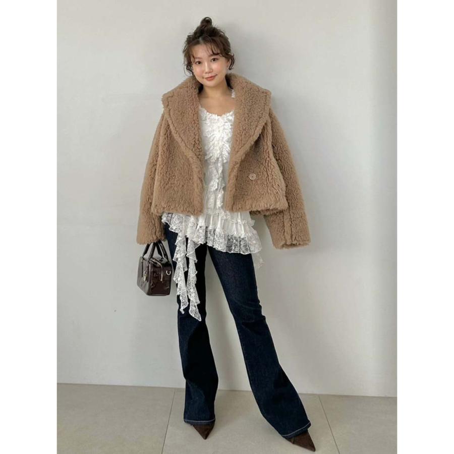 SNIDEL（スナイデル） ボアショートコート swfc255065 レディース