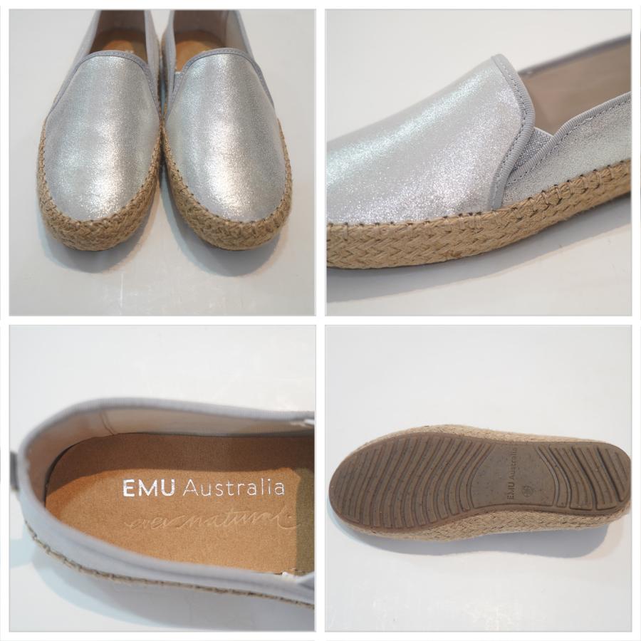EMU Australia エミュ Gum Metallic エスパドリーユ スリッポン w11964
